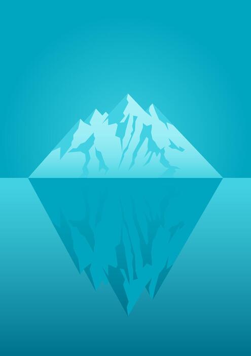 Iceberg Vector Art, Icons, and Graphics for Free Download