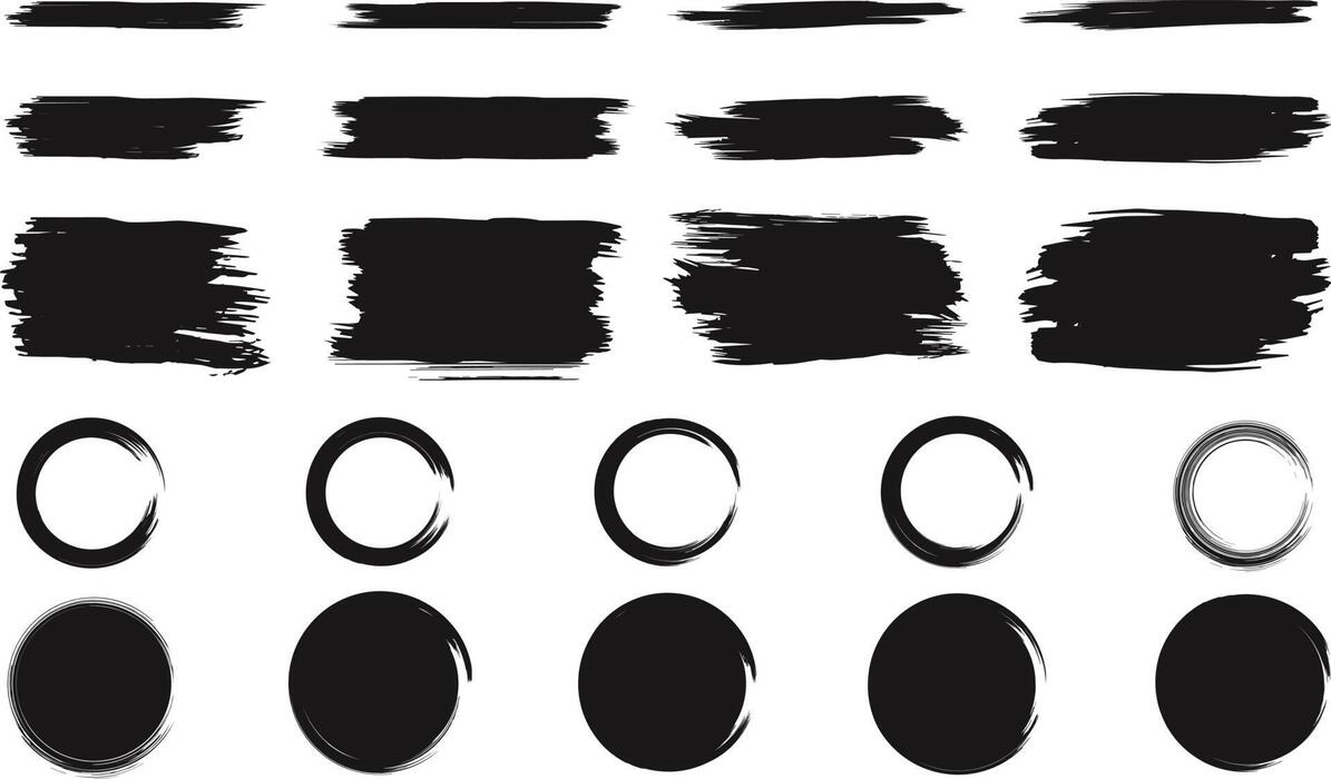 Grunge Brushstroke Vector Art, Icons, and Graphics for Free Download