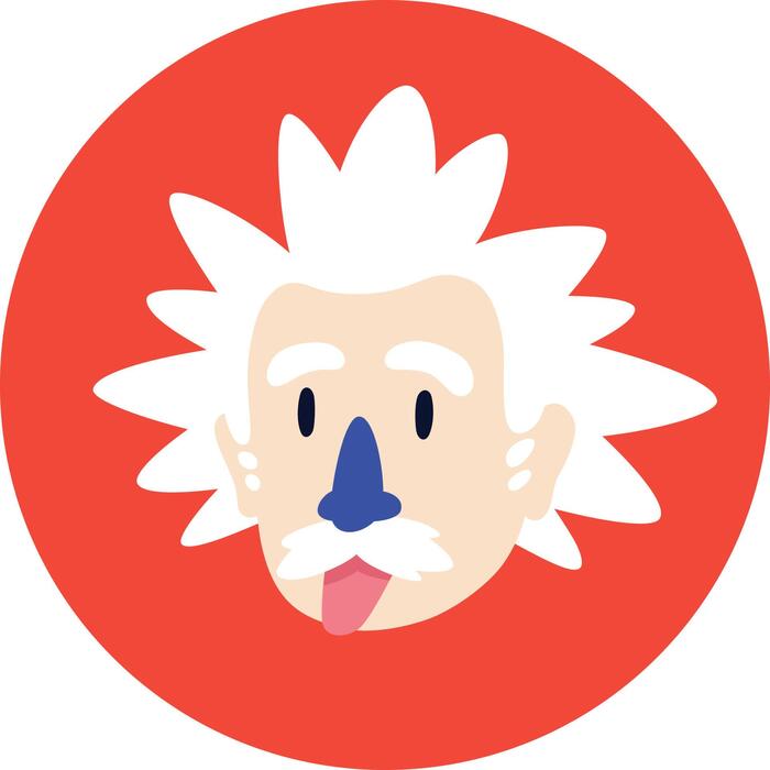 Albert Einstein Vector Art, Icons, and Graphics for Free Download