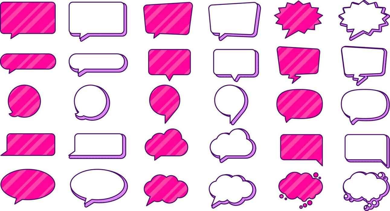 Pop Up Chat Vector Art Icons And Graphics For Free Download