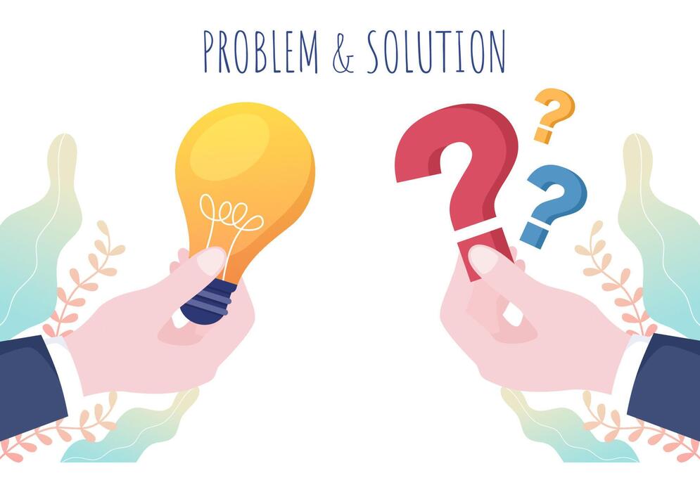 Problem and Solution in Business Solving to Look Ideas with the Concept ...