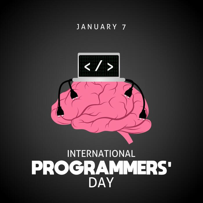 International Programmers Day Vector Art, Icons, and Graphics for Free ...