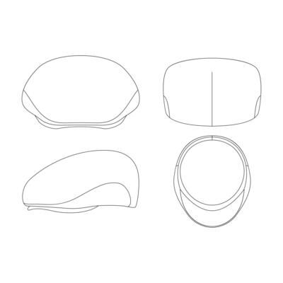 Cap Template Vector Art, Icons, and Graphics for Free Download