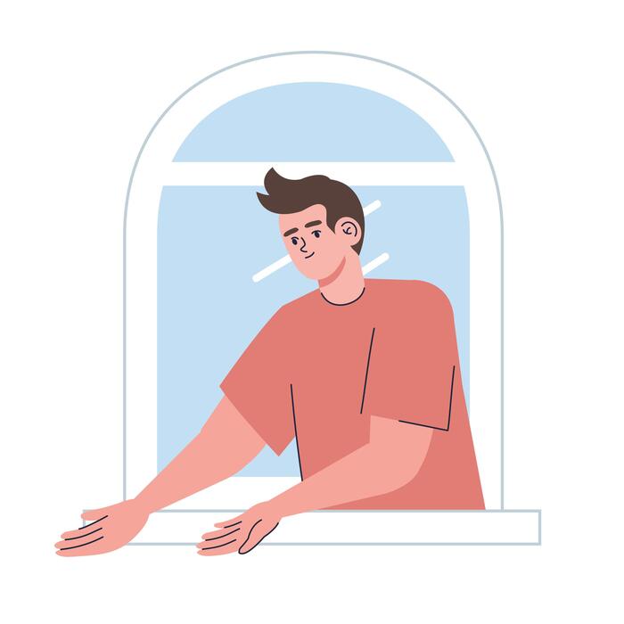 Man Window Vector Art, Icons, and Graphics for Free Download