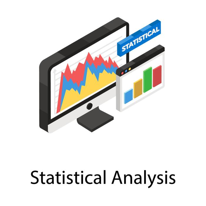 Statistical Analysis Vector Art, Icons, and Graphics for Free Download