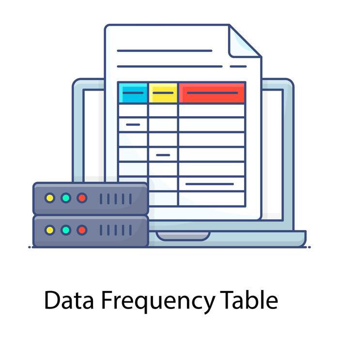 Data Table Vector Art, Icons, and Graphics for Free Download