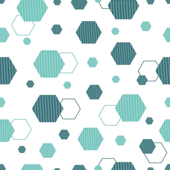 Seamless Hexagon Pattern Vector Art, Icons, and Graphics for Free Download