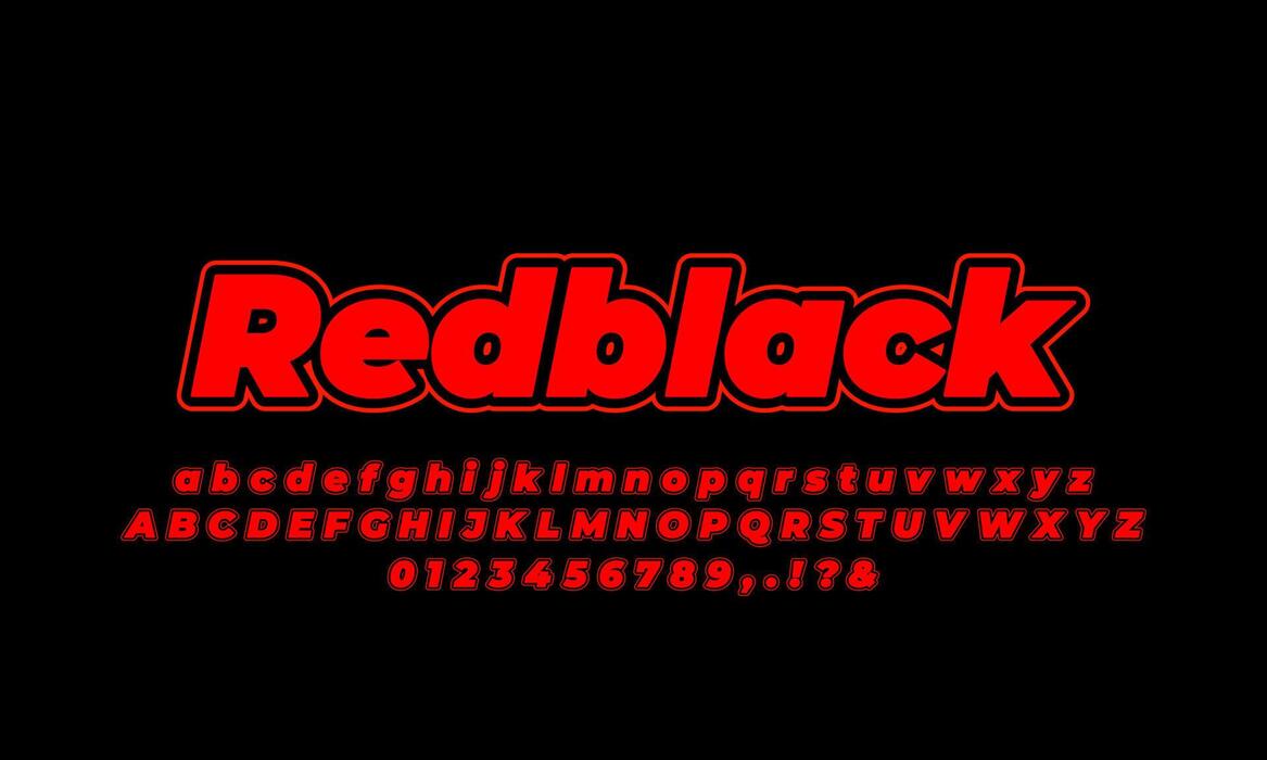 Red Text Effect Vector Art, Icons, and Graphics for Free Download