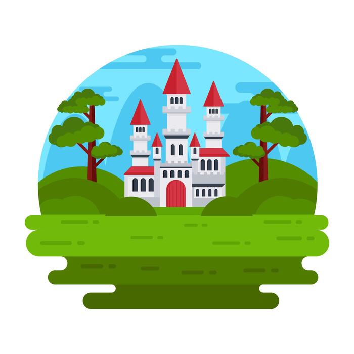 Castle Vector Art, Icons, and Graphics for Free Download
