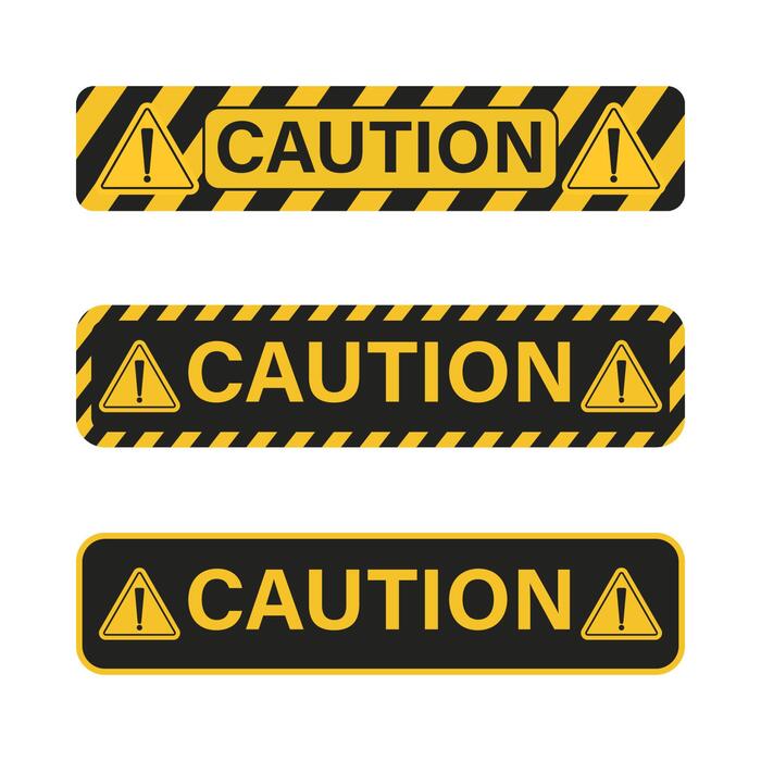 Caution Sign Vector Art, Icons, and Graphics for Free Download