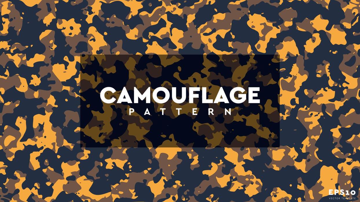 Hunting Camouflage Pattern Vector Art, Icons, and Graphics for Free ...