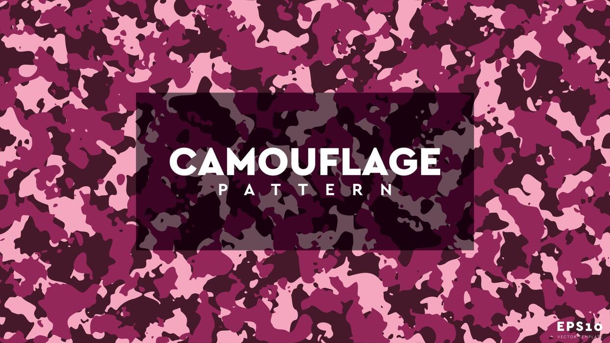 Pink Camouflage Vector Art, Icons, and Graphics for Free Download