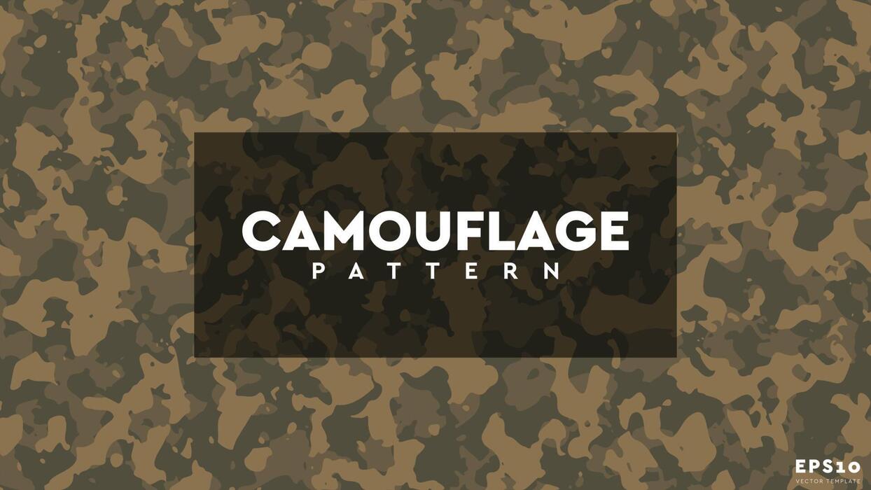 Hunting Camouflage Pattern Vector Art, Icons, and Graphics for Free ...