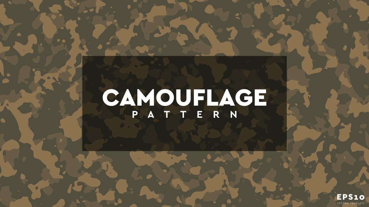 Hunting Camouflage Pattern Vector Art, Icons, and Graphics for Free ...