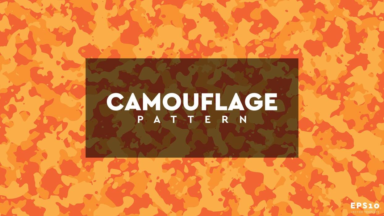 Hunting Camouflage Pattern Vector Art, Icons, and Graphics for Free ...