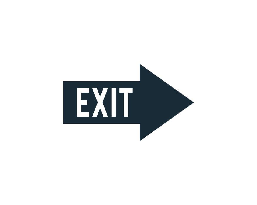 Exit Arrow Vector Art, Icons, and Graphics for Free Download