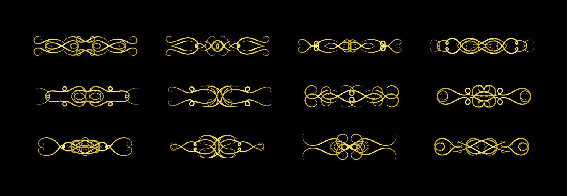 Gold Elements Vector Art, Icons, and Graphics for Free Download