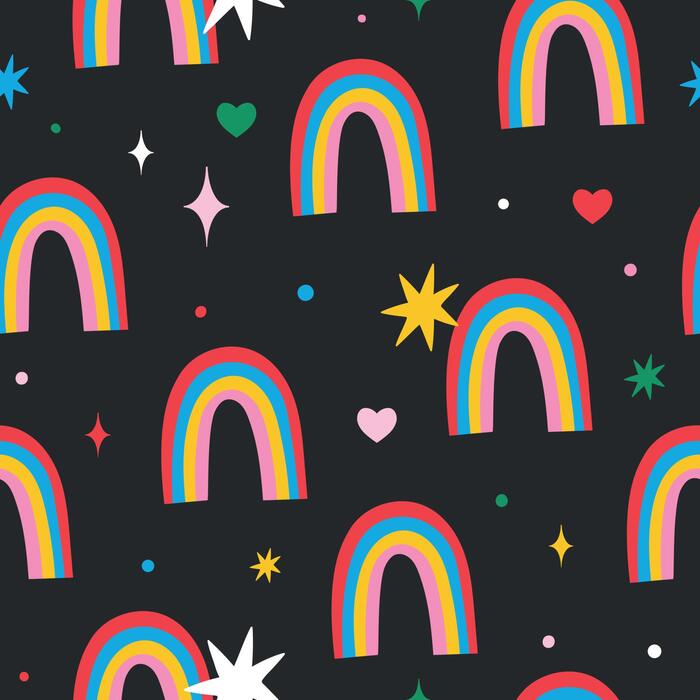 Rainbow Pattern Vector Art, Icons, and Graphics for Free Download