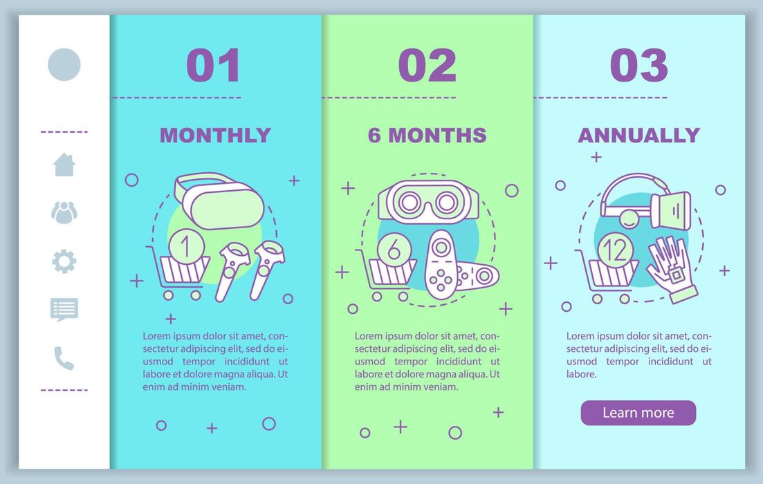 Monthly Subscription Vector Art Icons And Graphics For Free Download