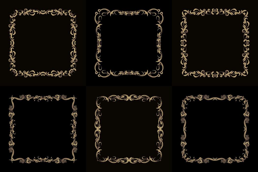 Page 3 Square Frame Border Vector Art Icons And Graphics For Free