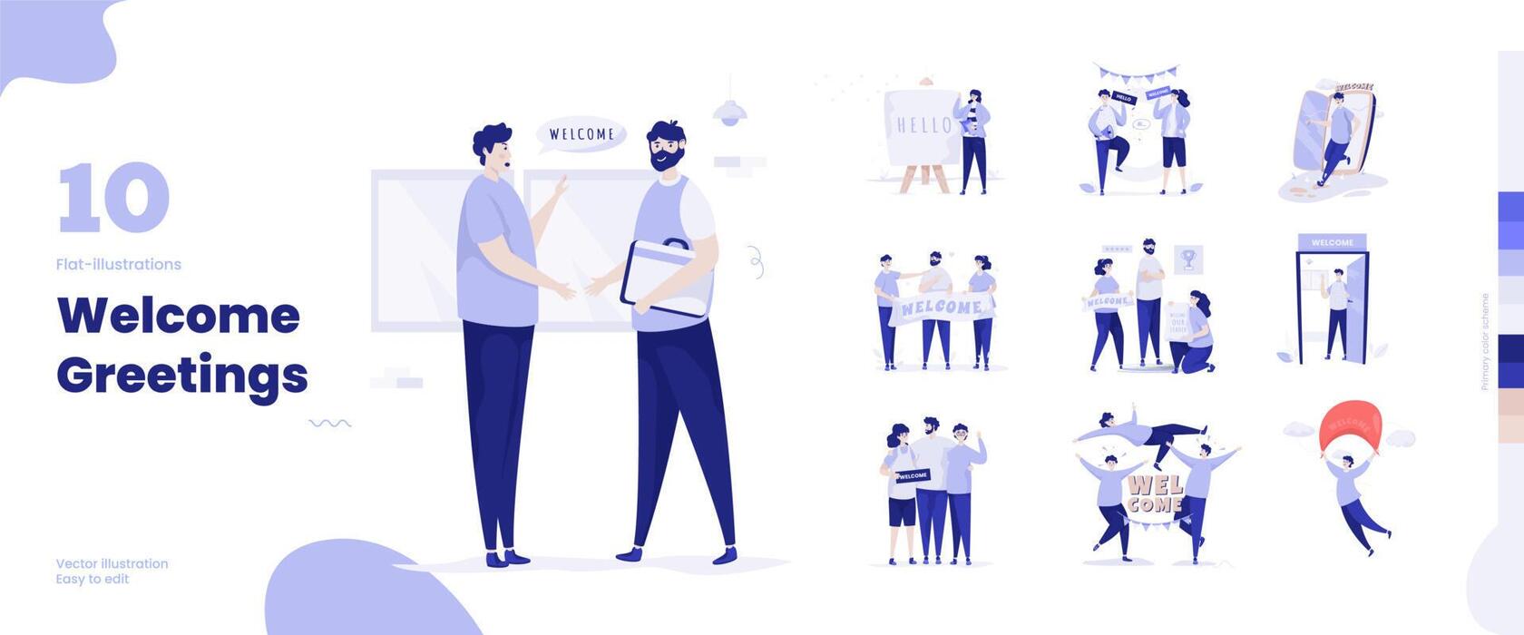 Meet And Greet Vector Art, Icons, and Graphics for Free Download