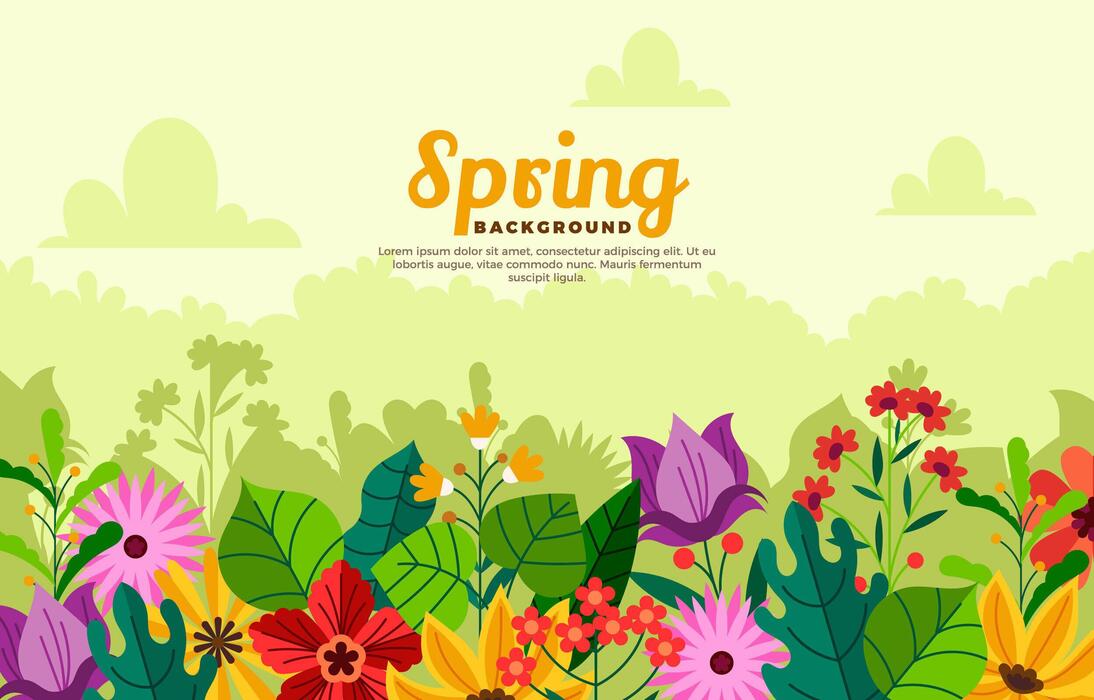Spring Vector Art, Icons, and Graphics for Free Download