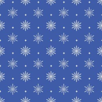 Vector seamless pattern with snowflakes 5474186 Vector Art at Vecteezy