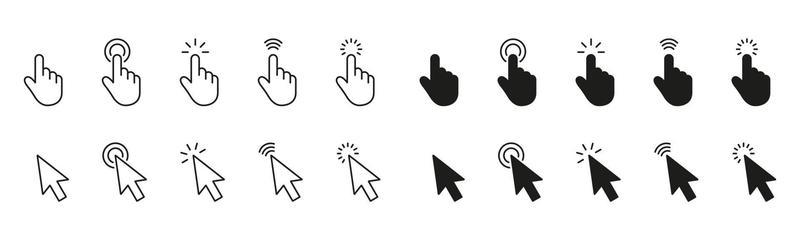 Mouse Cursor Vector Art Icons And Graphics For Free Download
