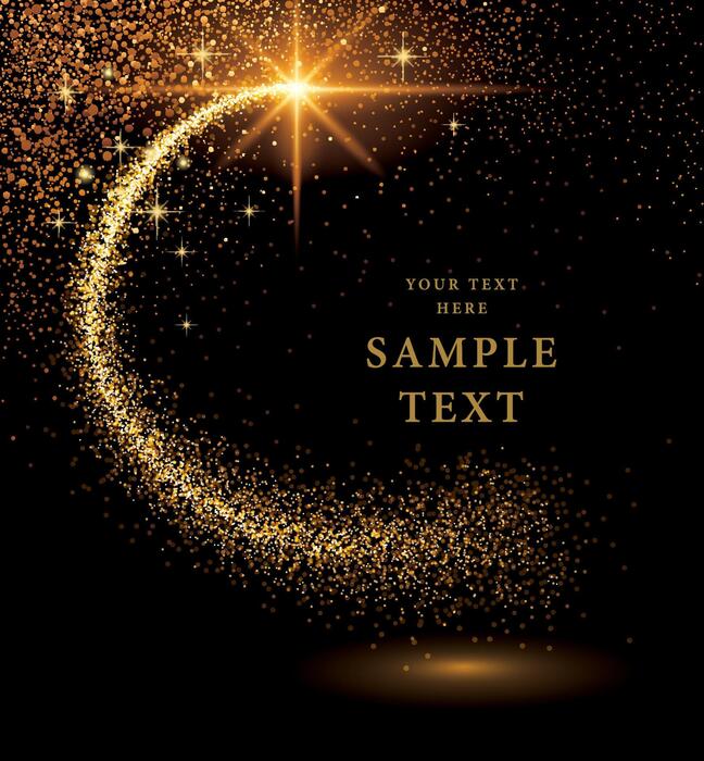 Gold Glitter Vector Art, Icons, and Graphics for Free Download