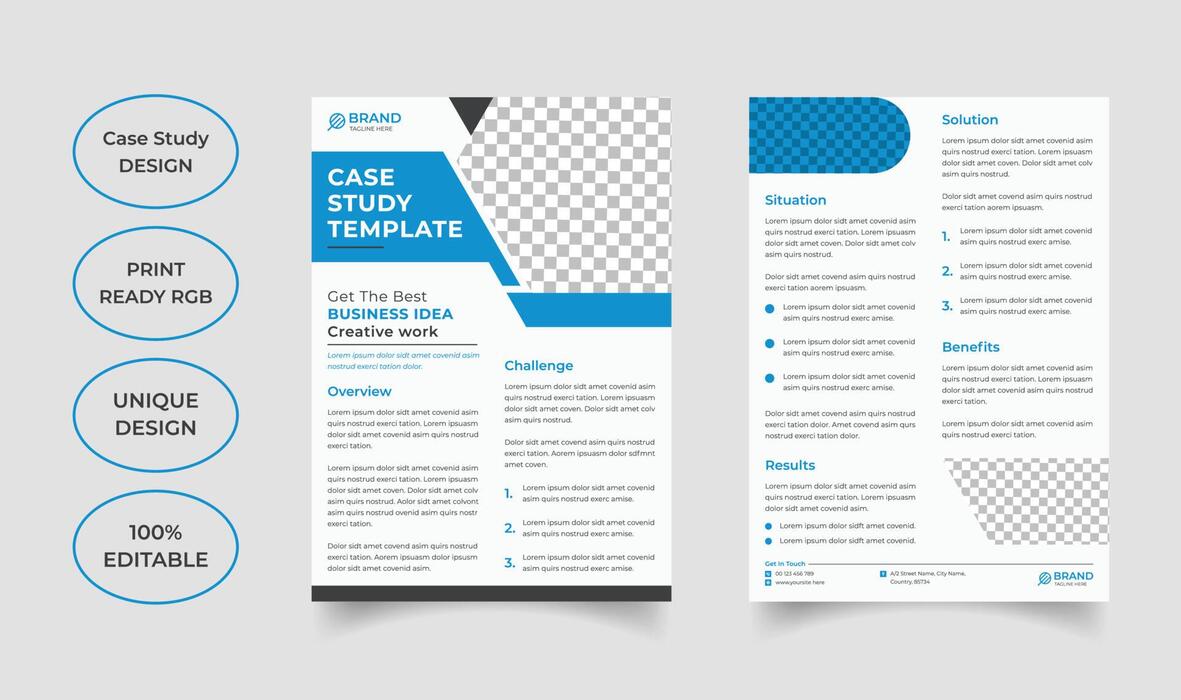 Dossier Template Vector Art, Icons, and Graphics for Free Download