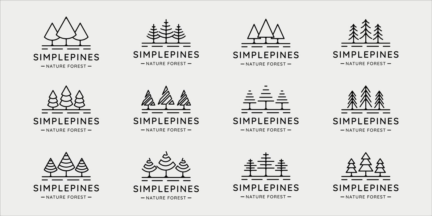 Tree Line Art Vector Art, Icons, and Graphics for Free Download