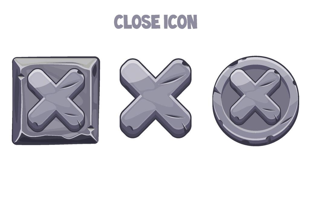Close Button Vector Art, Icons, and Graphics for Free Download