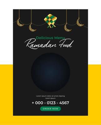 Ramadan Menu Vector Art, Icons, and Graphics for Free Download