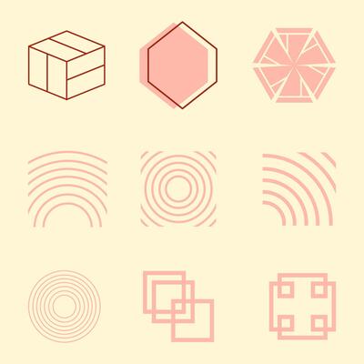 Page 2 | Minimal Geometric Shapes Vector Art, Icons, and Graphics for ...