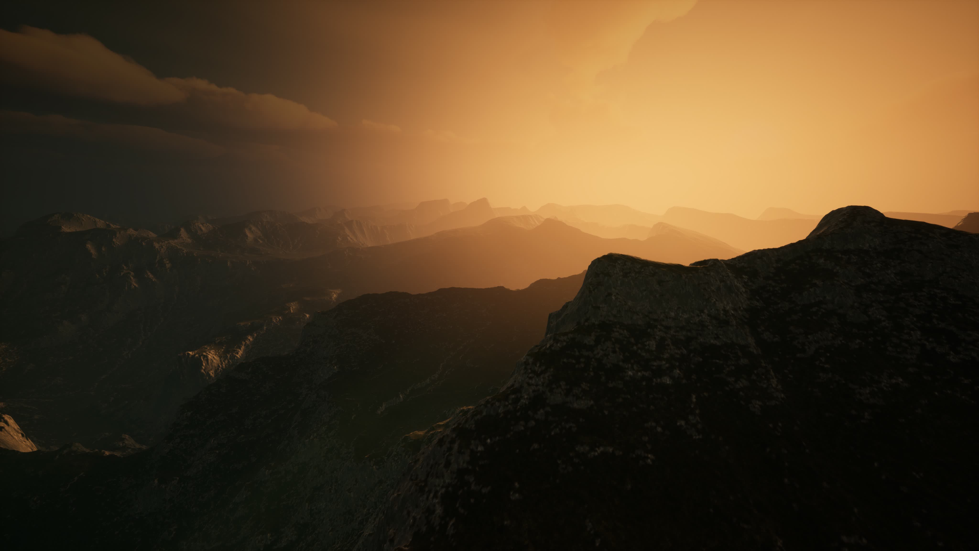 High mountain peaks covered with dramatic heavy fog 5628917 Stock Video ...