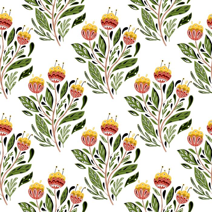 Nature Pattern Vector Art, Icons, and Graphics for Free Download