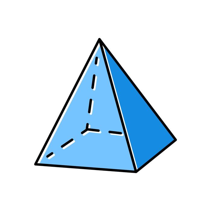Triangular Pyramid Vector Art, Icons, and Graphics for Free Download