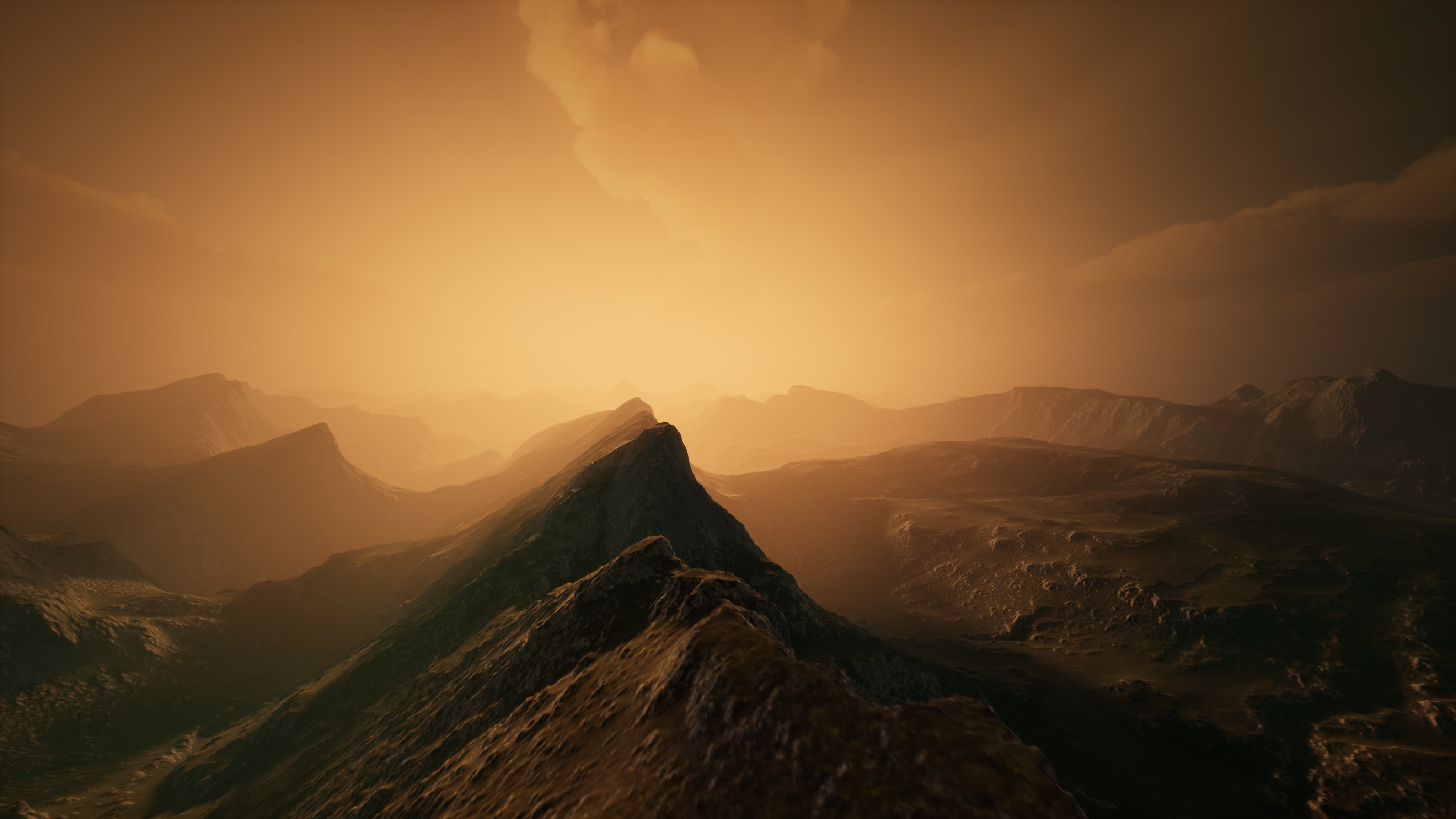 High mountain peaks covered with dramatic heavy fog 5681858 Stock Video ...