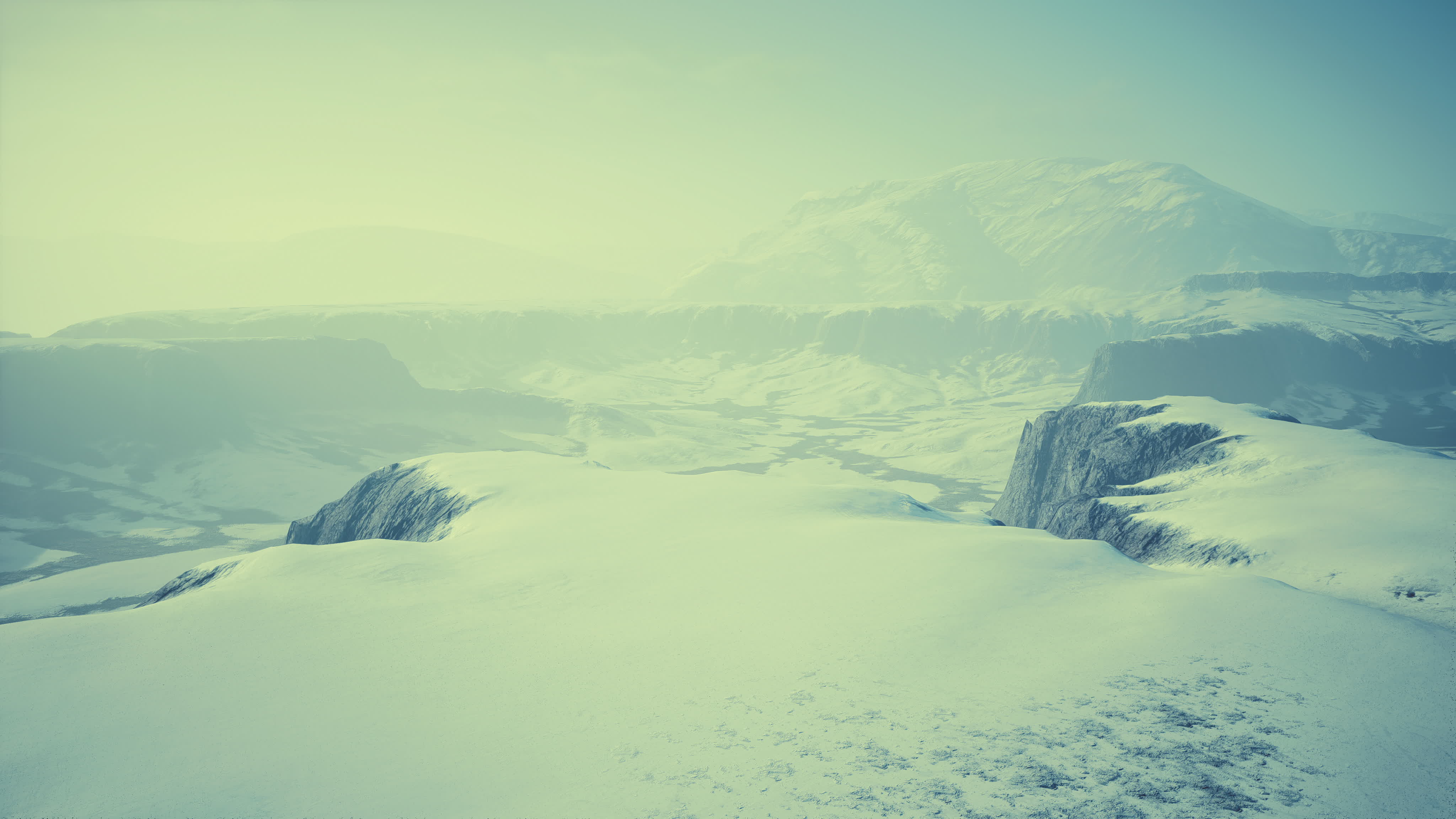 beautiful landscape of mountain range covered in snow 5681865 Stock ...