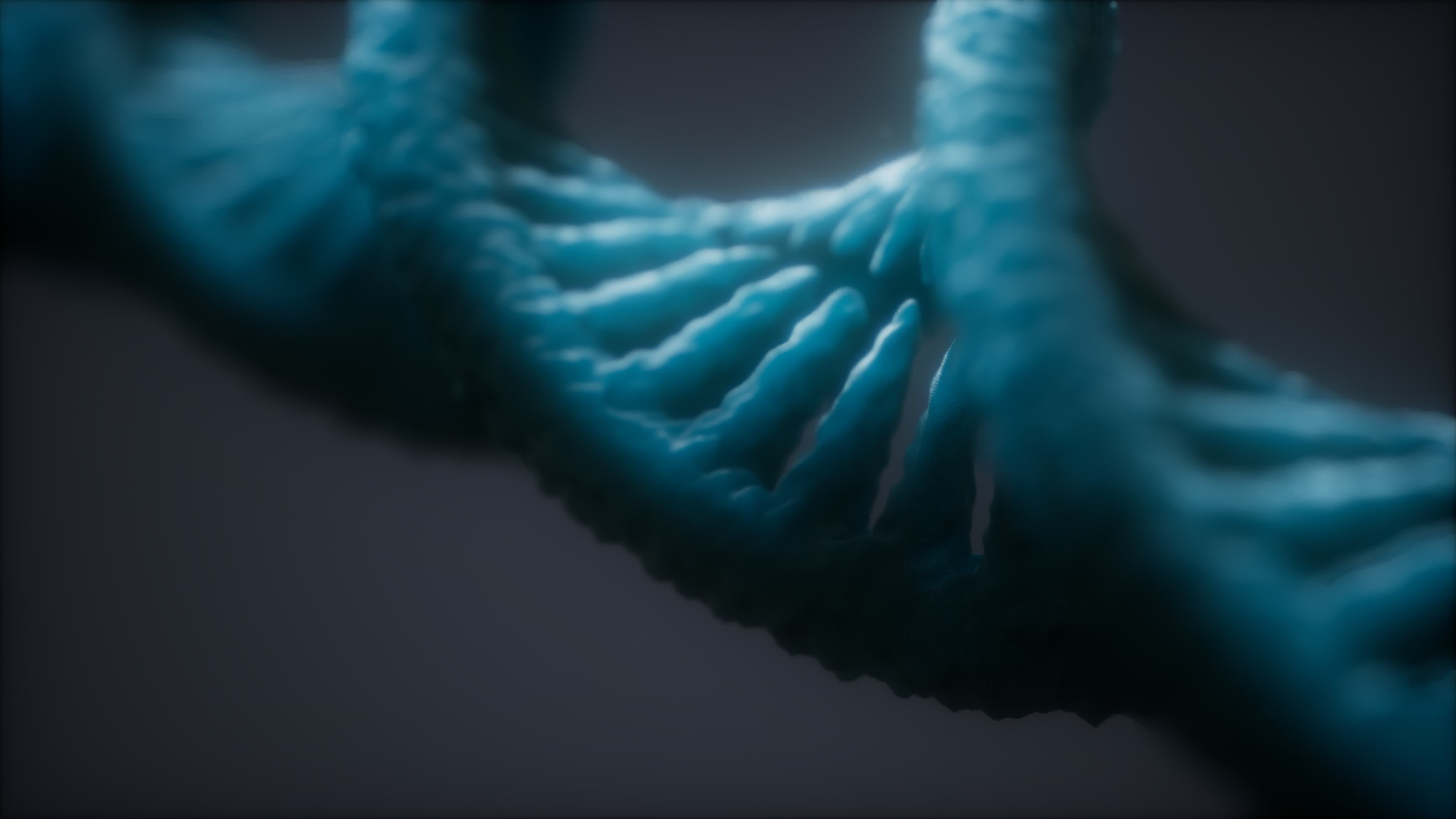 Loopable Structure Of The Dna Double Helix Animation 5688478 Stock