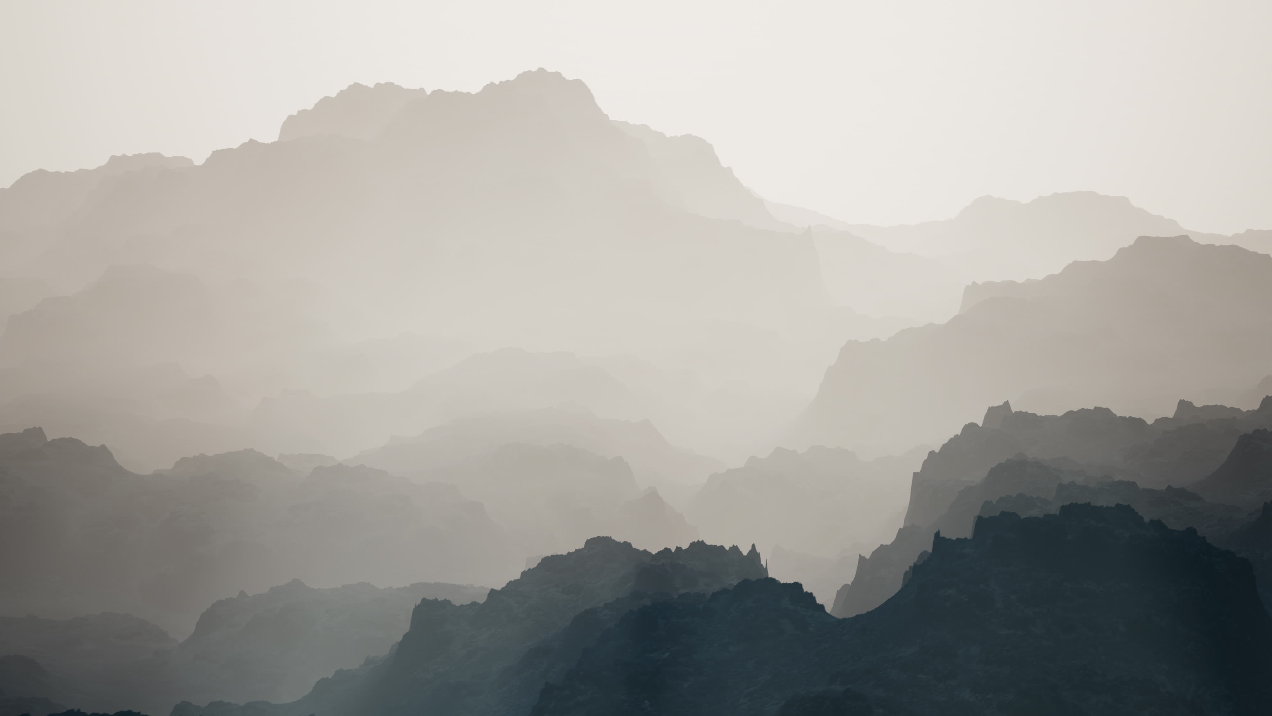 Fog in rocky mountain valley 5691388 Stock Video at Vecteezy