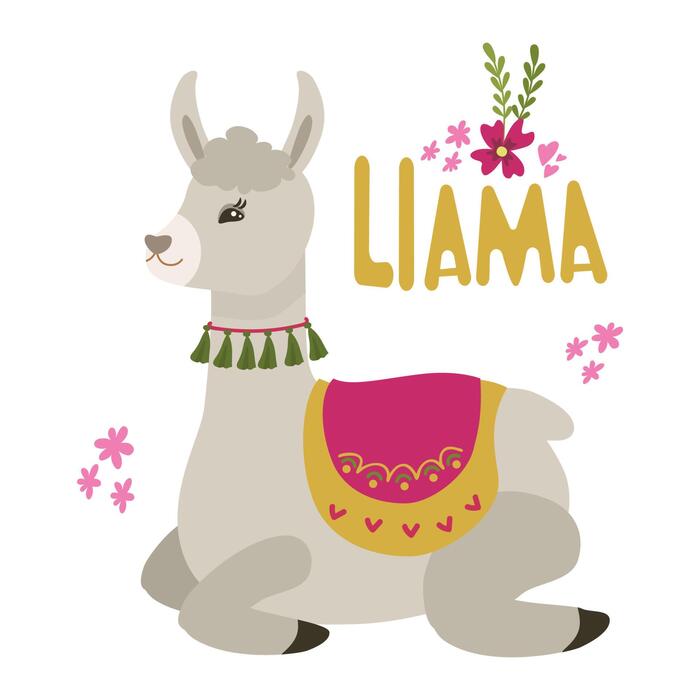Llama Vector Art, Icons, and Graphics for Free Download