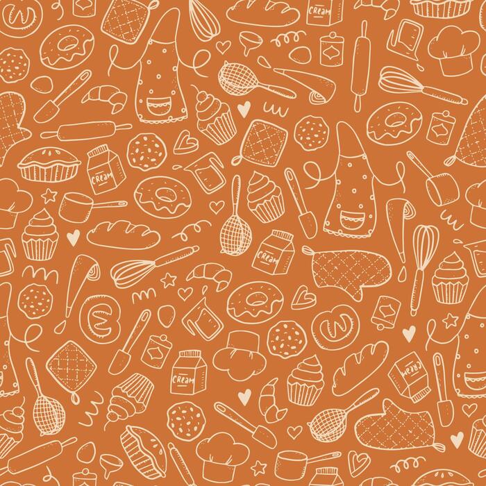 Bakery Pattern Vector Art, Icons, and Graphics for Free Download
