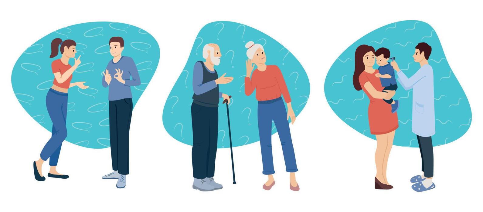 Deaf Vector Art, Icons, and Graphics for Free Download