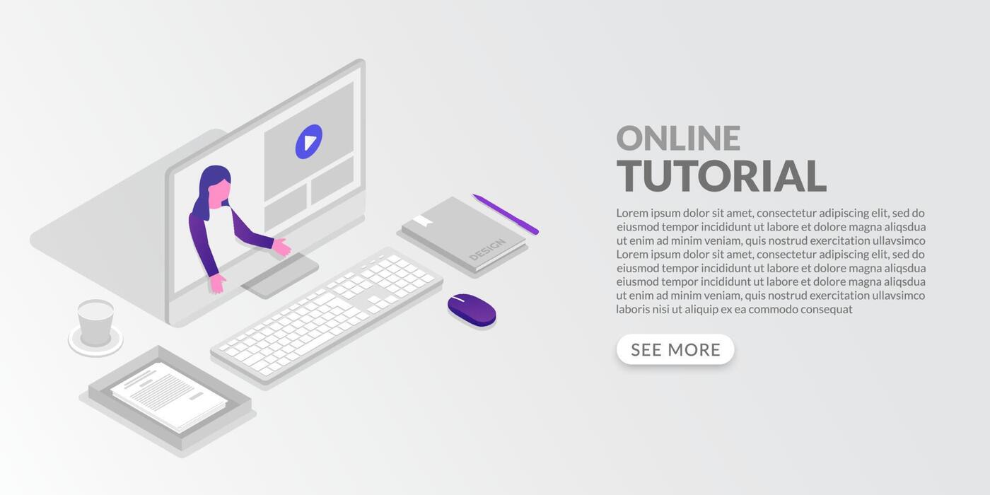 Computer Training Banner Vector Art, Icons, and Graphics for Free Download