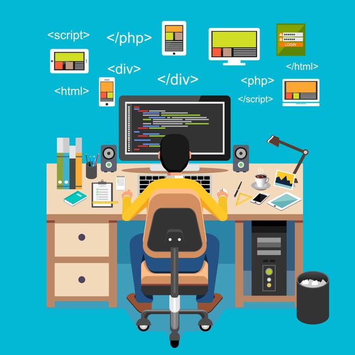 Programmer Vector Art, Icons, and Graphics for Free Download