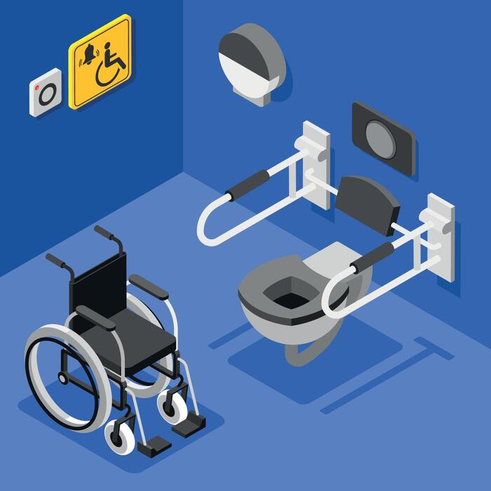 Accessible Toilet Vector Art, Icons, and Graphics for Free Download