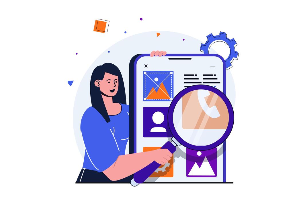 Mobile App Development Banner Vector Art, Icons, and Graphics for Free ...