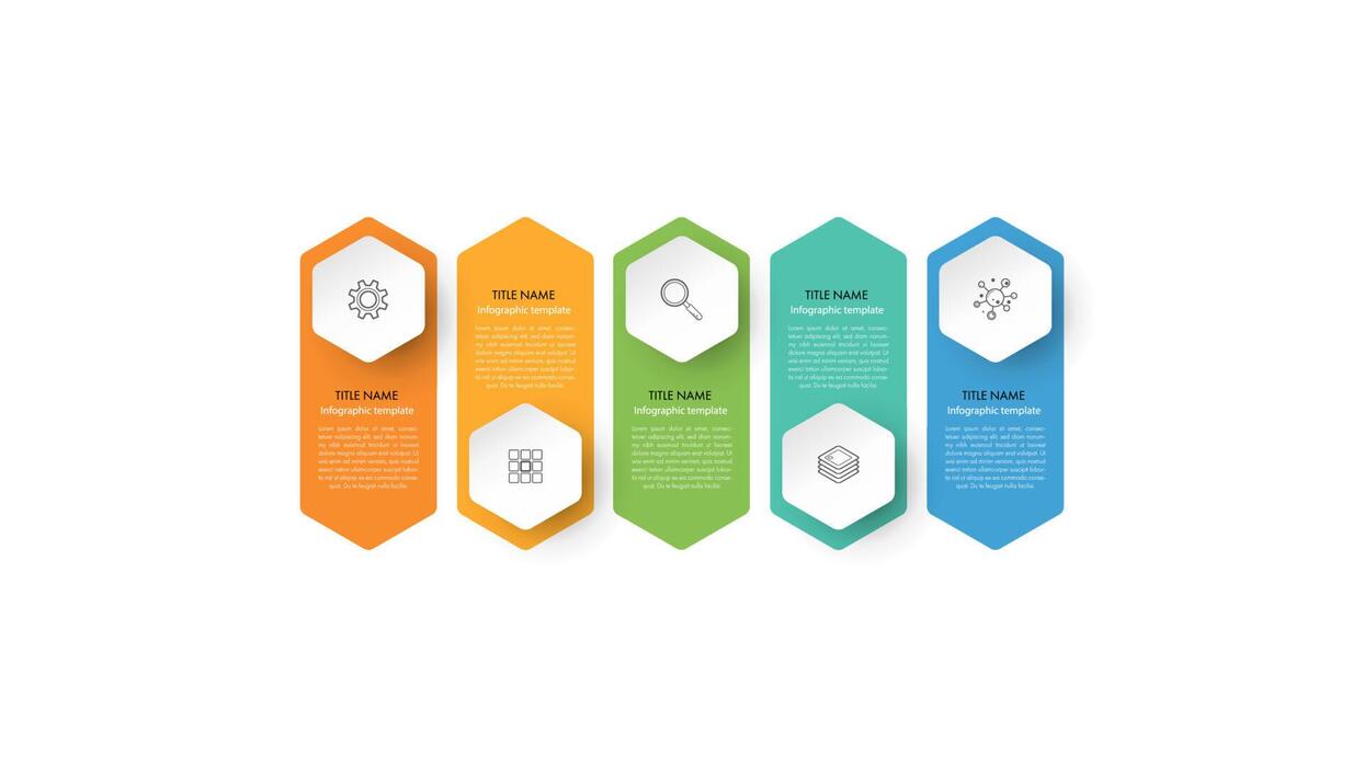 Hexagon Banner Template Vector Art, Icons, and Graphics for Free Download