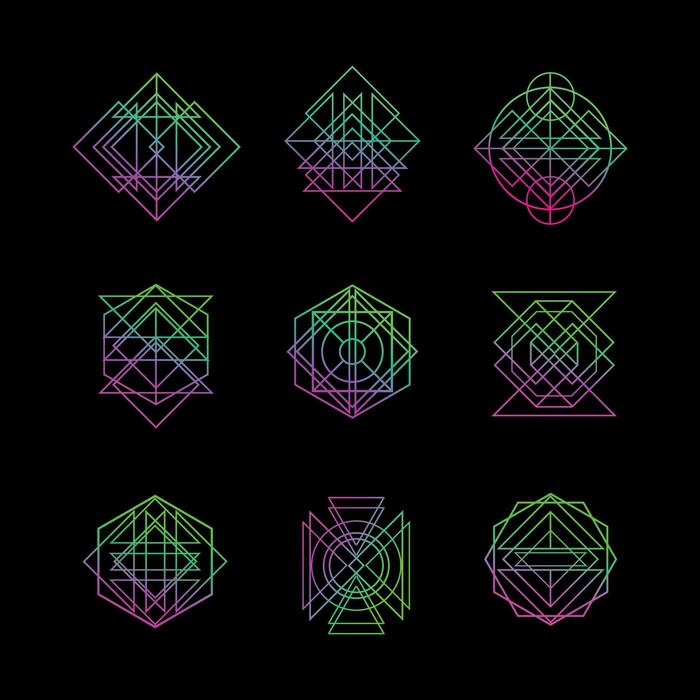 Geometry Set Vector Art, Icons, and Graphics for Free Download